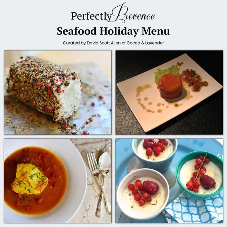 Seafood Holiday Menu for the Christmas Season - Perfectly Provence
