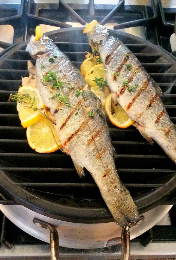 Easy Fish Recipe Lemon Thyme Grilled Trout - Truites Grillées ...