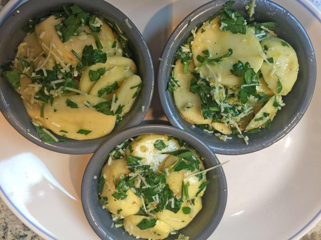 Easy Side Dish Provencal Baked Potatoes - Perfectly Provence