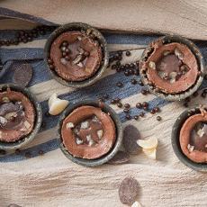 Chocolate and Raspberry Towers for Dessert - Perfectly Provence