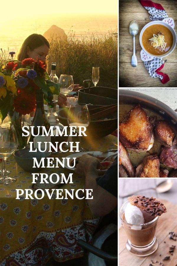 Summer Lunch in Provence a Menu for Friends - Perfectly Provence