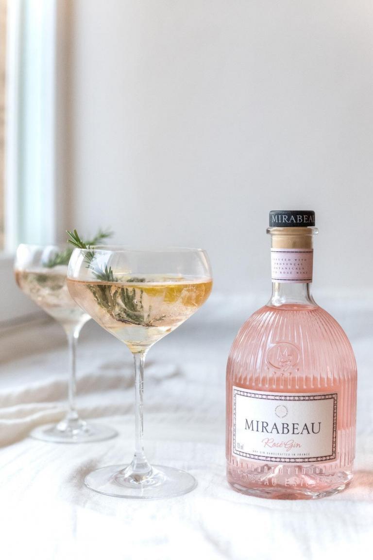Cocktail Time Rosé Gin Fizz Cheers to That - Perfectly Provence