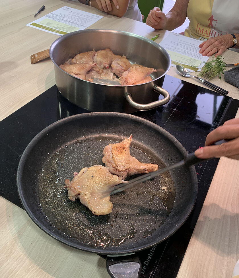 Duck Thighs Roasted in Olives and Tomatoes - Perfectly Provence