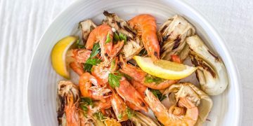 Recipe for Grilled Prawns with Provencal Flavours - Perfectly Provence