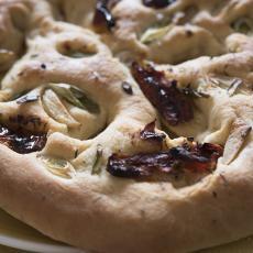 Provencal Fougasse Recipe with Olives and Cherry Tomatoes - Perfectly ...