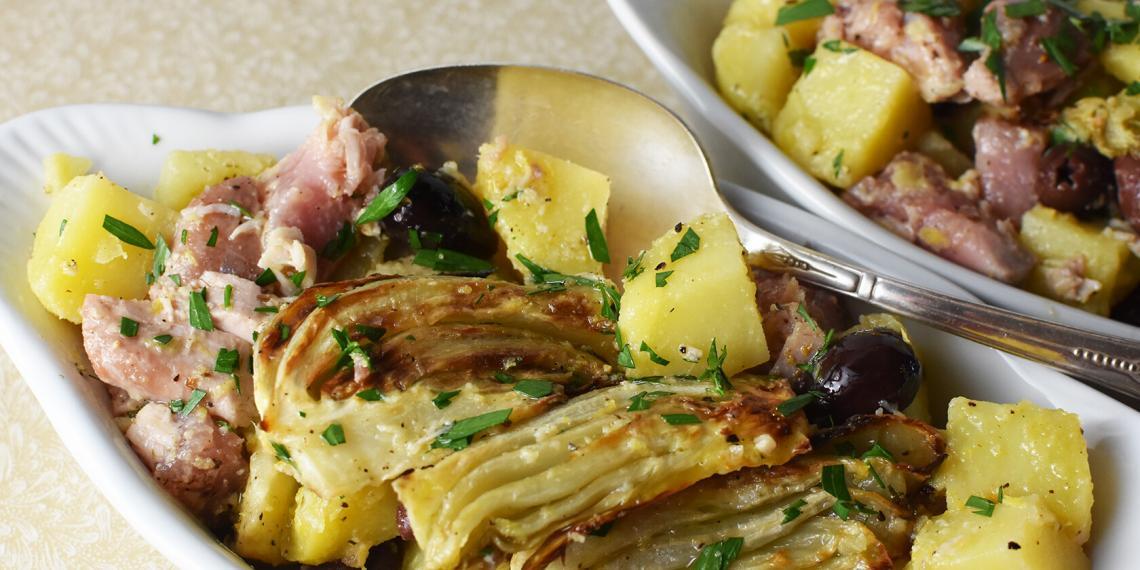 Slow-roasted Tuna and Fennel Salad - Perfectly Provence