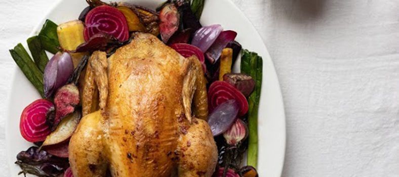 Classic French Recipe Baked Rabbit with Mustard Cream - Perfectly Provence