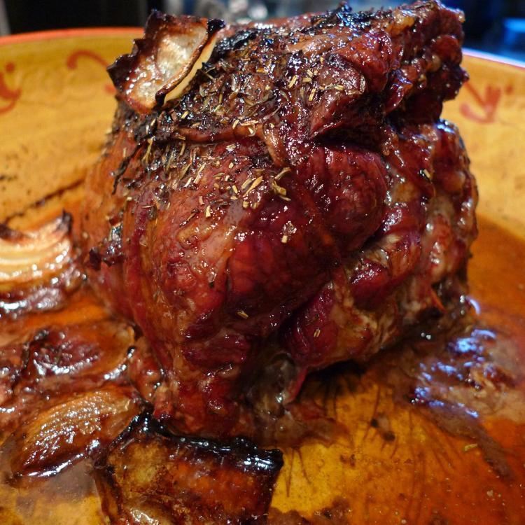 Provencal Slow-Cooked Lamb Shoulder - Perfectly Provence