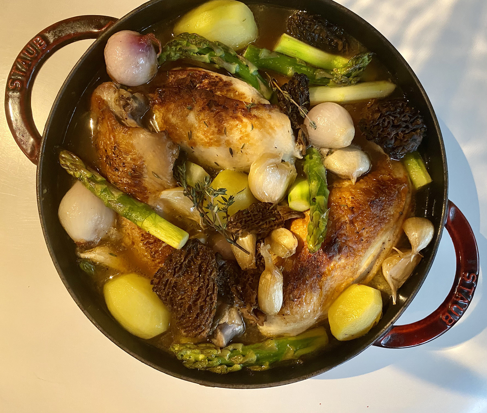 A Spring Dinner Menu from Paris Part-Time - Perfectly Provence
