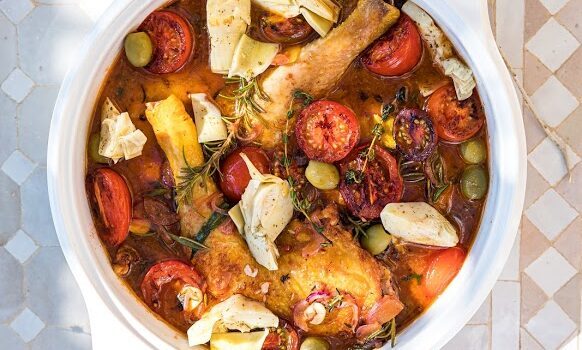 Provencal Daube Lamb Stew with Côte du Rhône Wine - Perfectly Provence