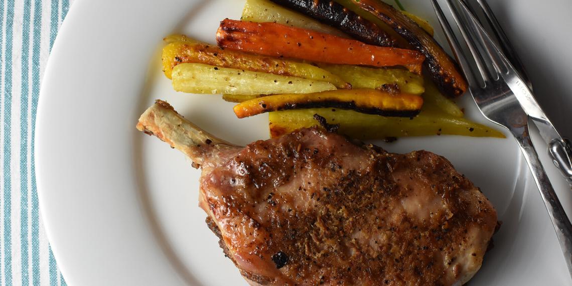 Wine Pairing with Cumin-Roasted Pork Chops - Perfectly Provence