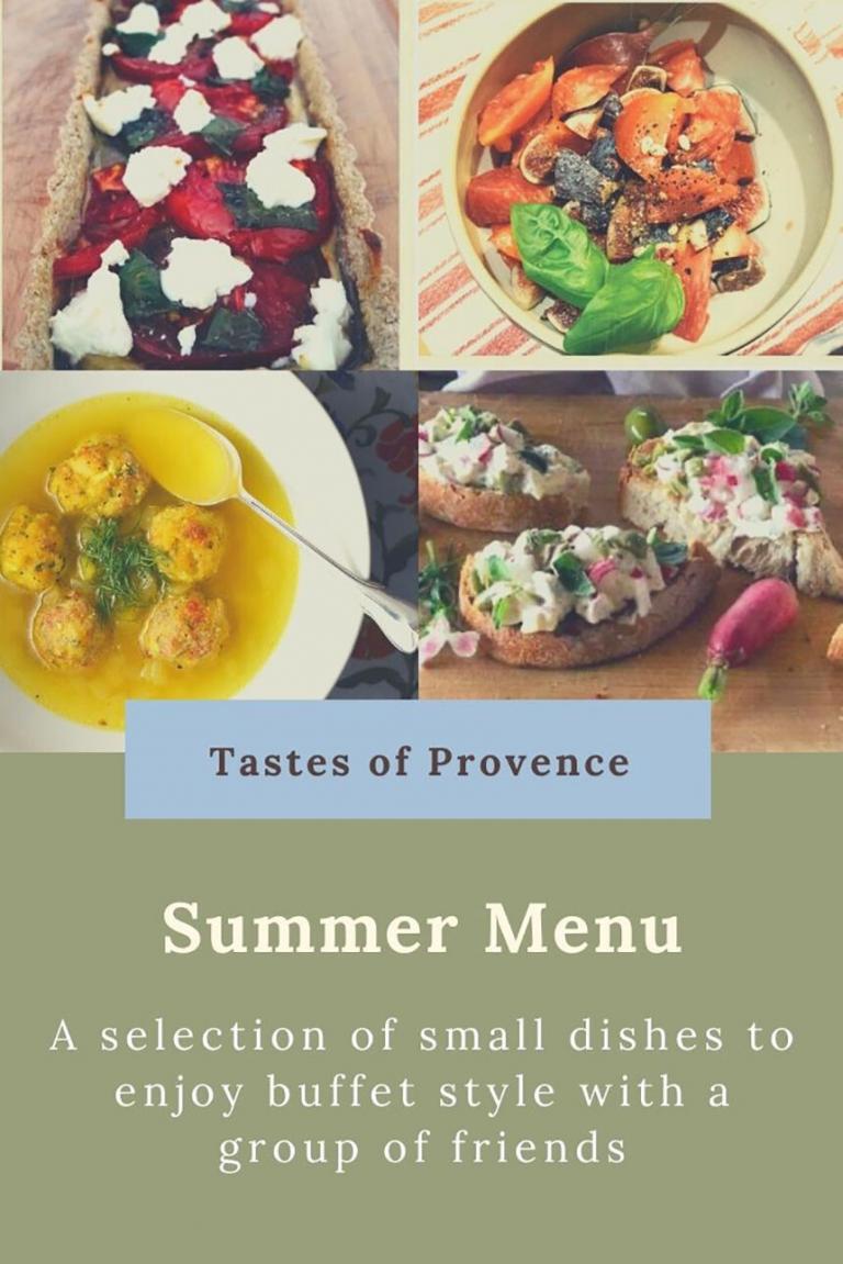 Sunday Lunch in Provence a Summer Buffet - Perfectly Provence