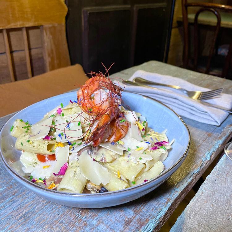 A Classic Seafood Rigatoni Recipe from Café Brun in Antibes - Perfectly ...