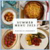 Delicious Summer Menu from a Cooking School in Provence - Perfectly ...