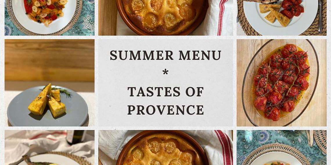 Delicious Summer Menu from a Cooking School in Provence - Perfectly ...