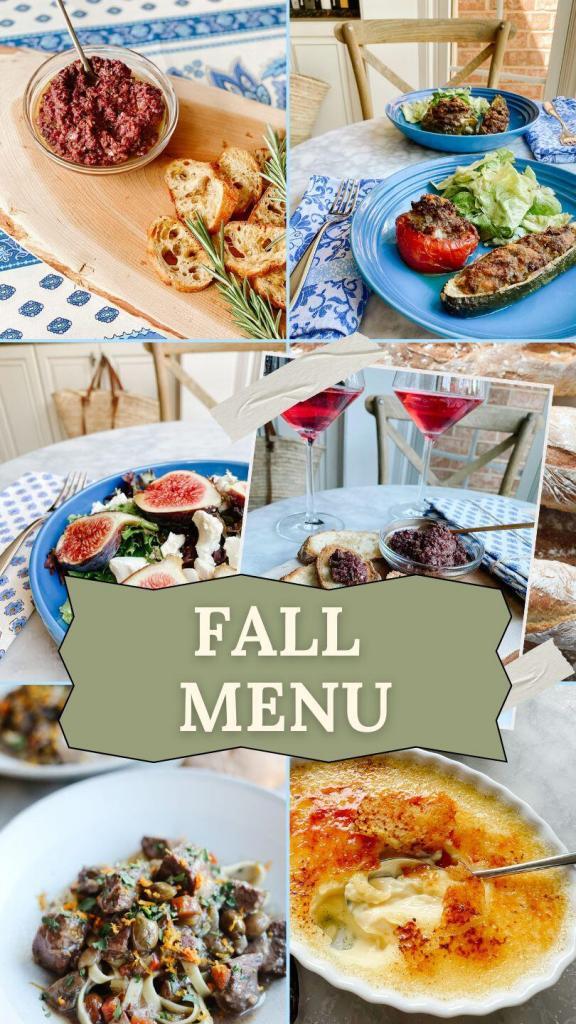 Make this Fall Menu with Recipes from the South of France - Perfectly ...