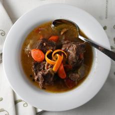 Traditional Beef Daube from Provence: A Stew Made with White Wine ...