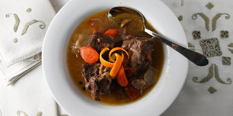 Traditional Beef Daube from Provence: A Stew Made with White Wine ...