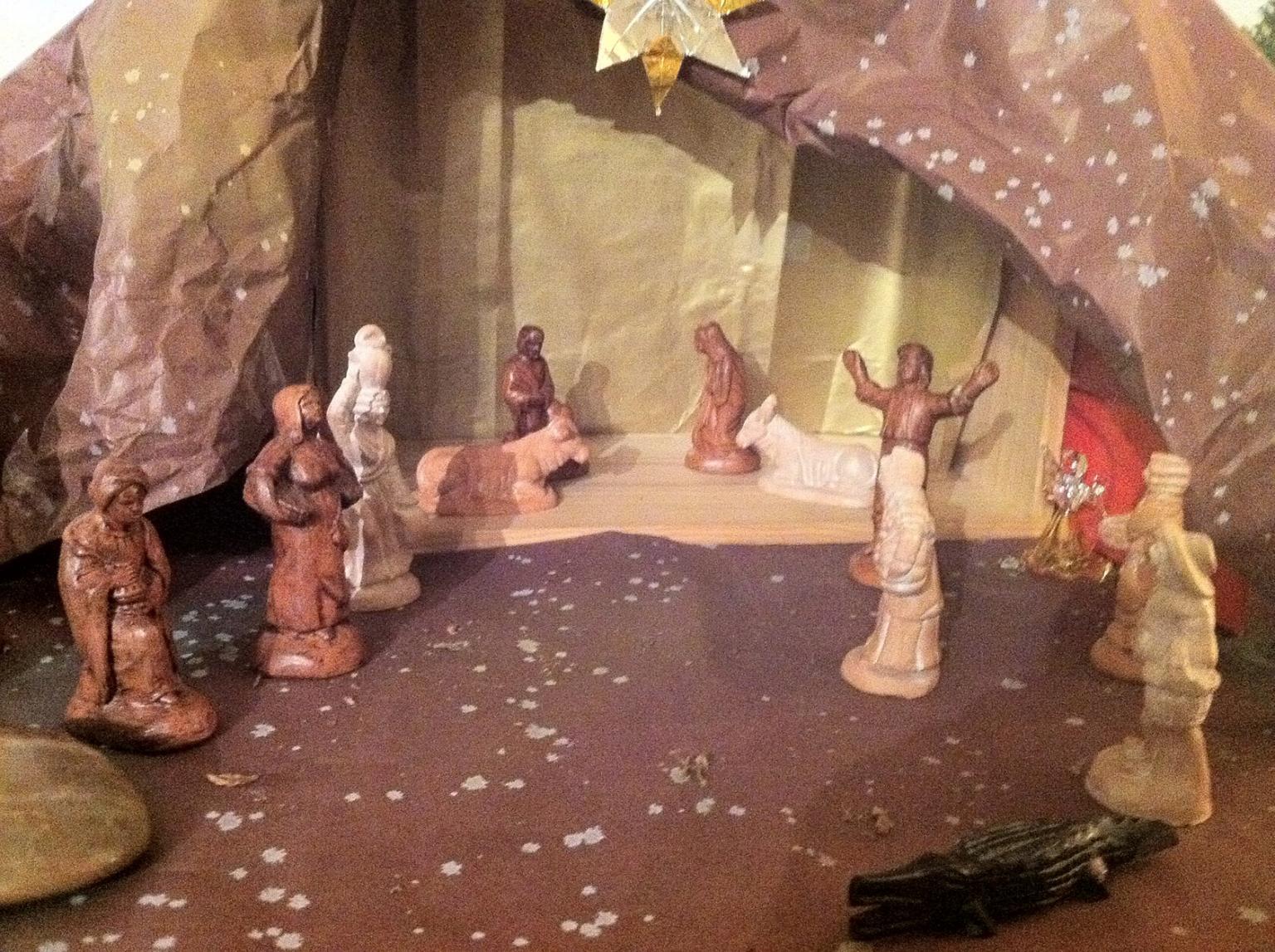 Creating Holiday Magic a Provencal Christmas Creche with Adorable ...