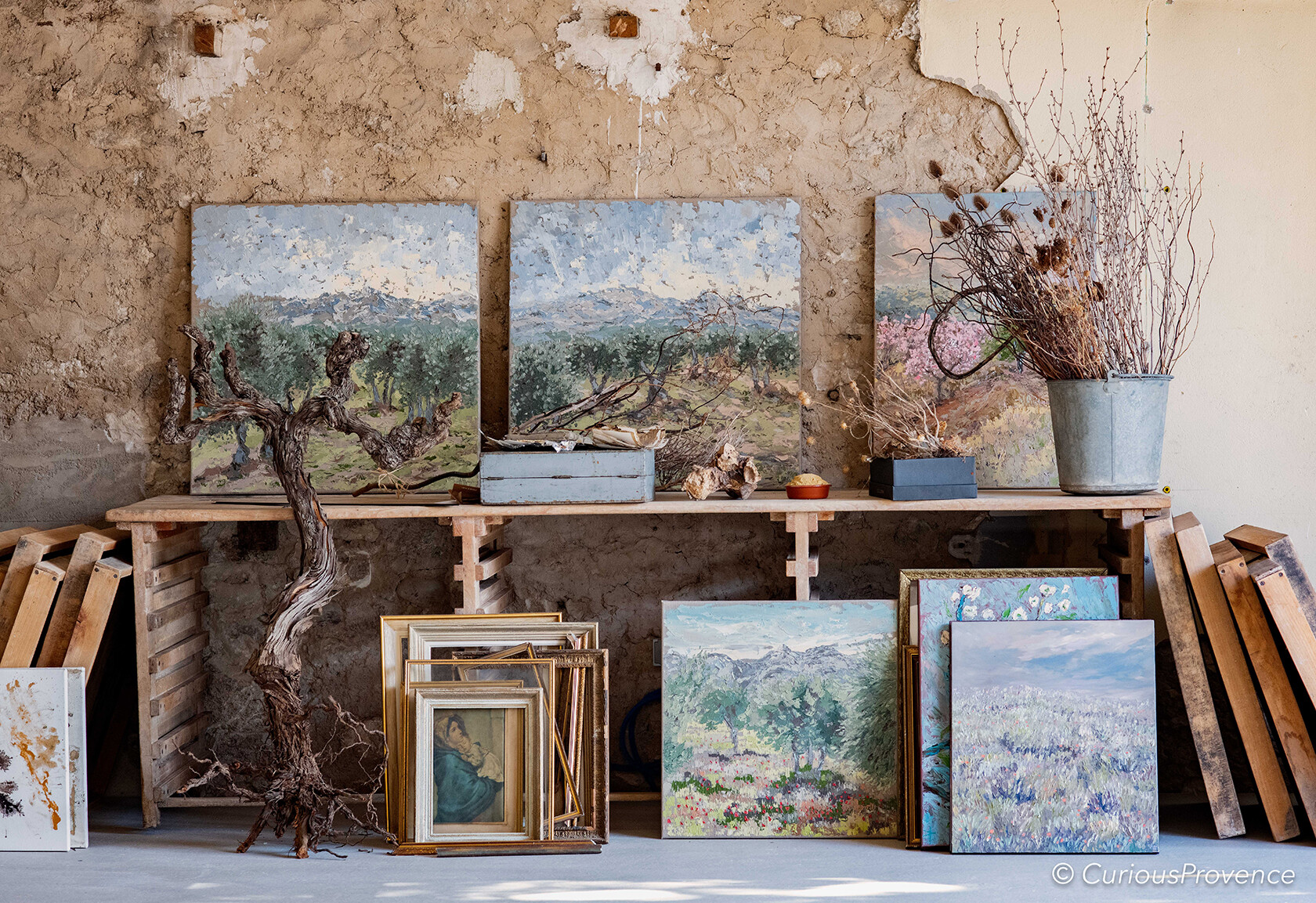 Bring Provence Home with a Painting by Ashley Tinker - Perfectly Provence