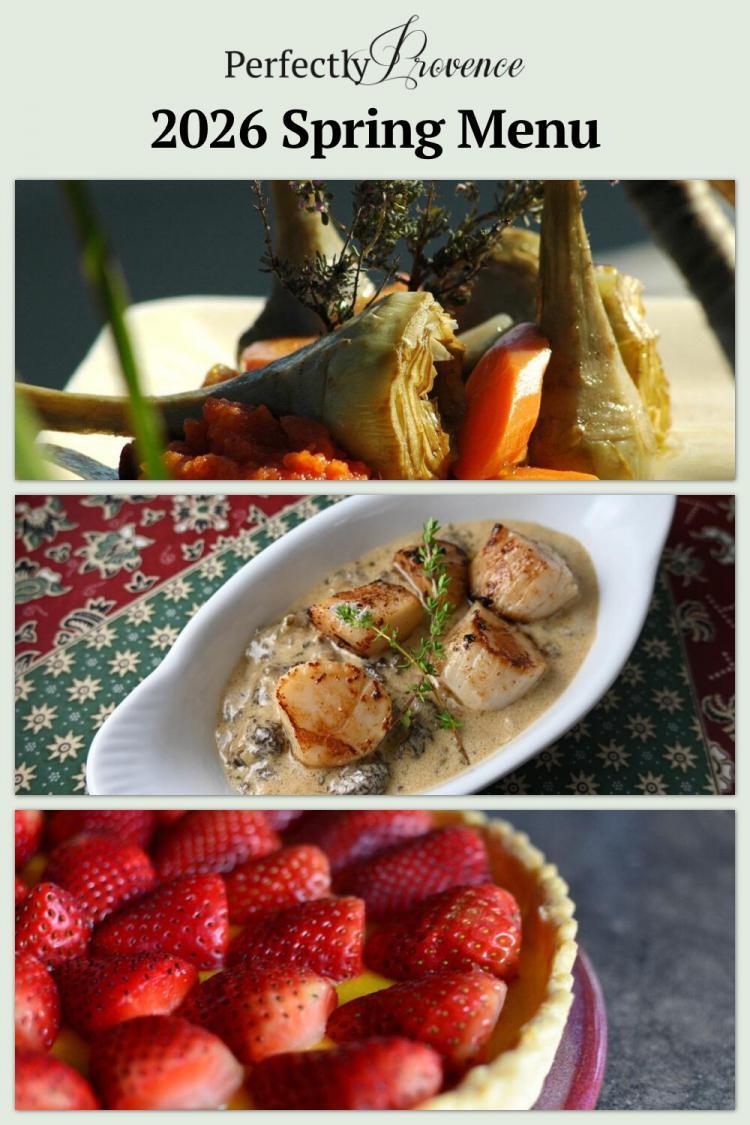 Try This Spring Menu it's a Flavourful Canvas from Provence - Perfectly ...